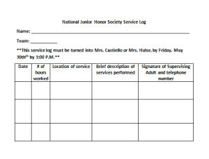 11+ Service Log Templates - Excel Templates
