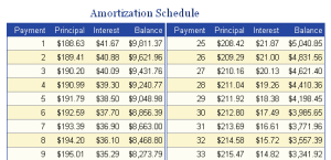 8+ Printable Amortization Schedule Templates - Excel Templates