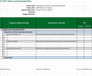 13+ FREE Financial Plan Templates Excel - Excel Templates