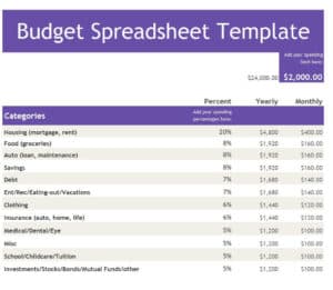 11+ FREE Spreadsheet Templates EXCEL - Excel Templates